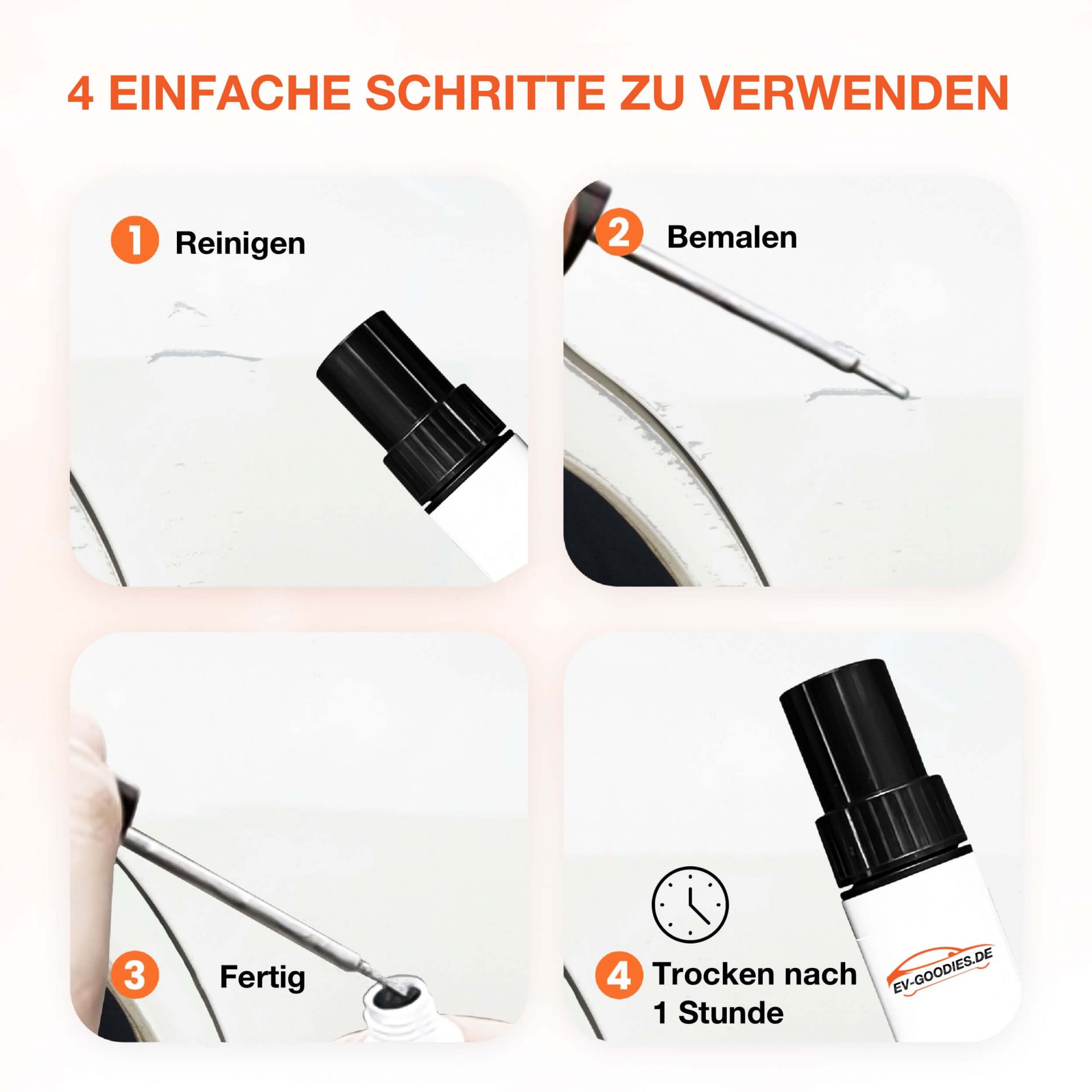 Paint brush black Solid Black for Tesla Model Y, color code: PBSB ...